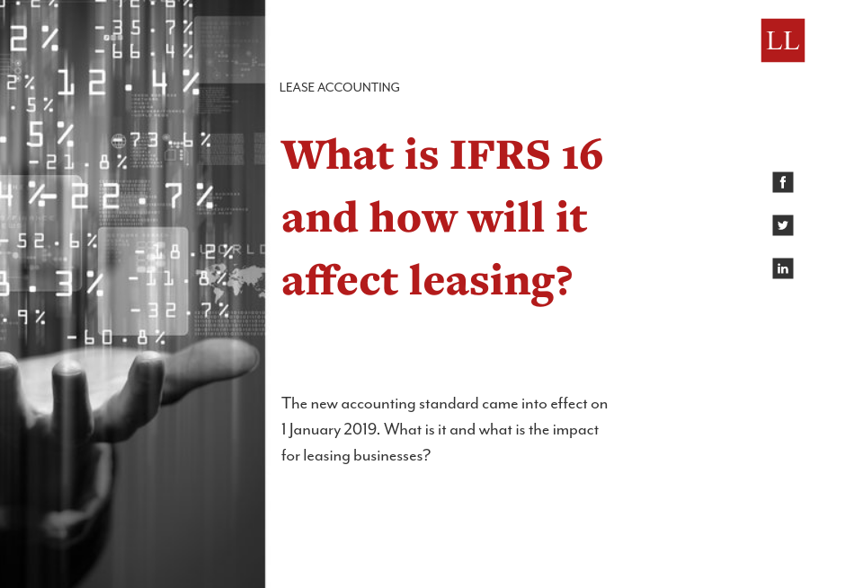 What Is IFRS 16 And How Will It Affect Leasing Leasing Life Issue what-is-ifrs-16-and-how-will-it-affect-leasing-leasing-life-issue