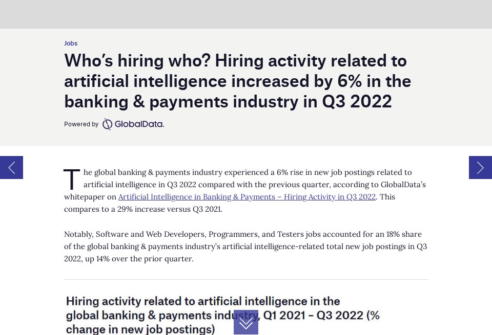 Hiring activity related to artificial intelligence - Leasing Life ...